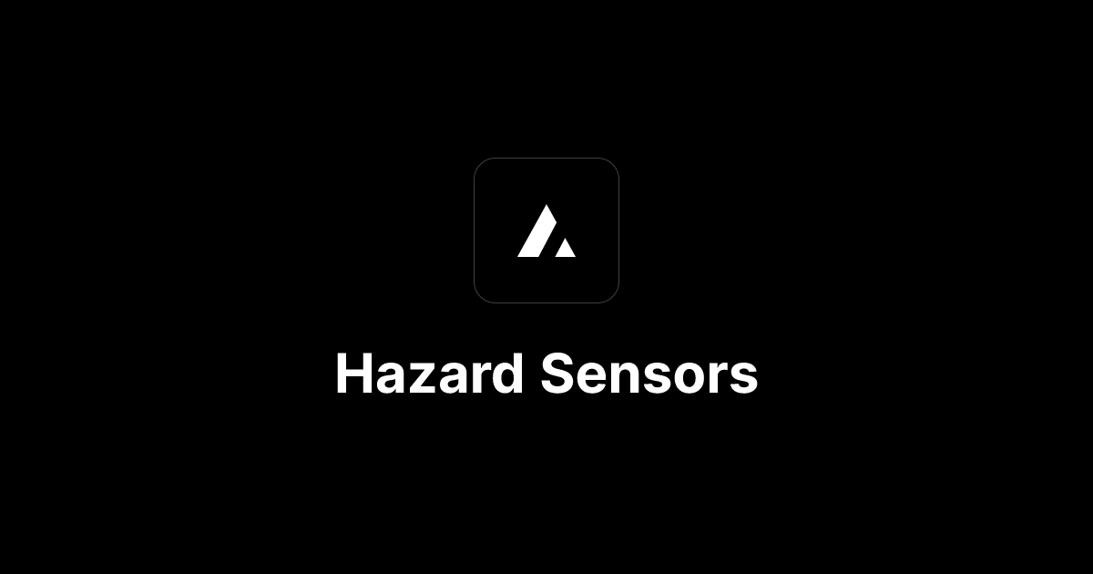 Hazard Sensors